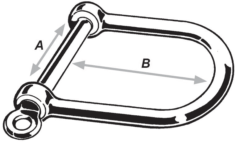 Large Forged D Shackles – Sea Sure Ltd